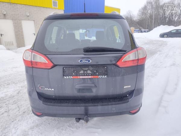 Grey Ford Grand C-MAX 2012 in Siauliai, with an engine capacity of 1.60 L and mileage of 252 thousand km for 3850 €, photo 6 on AUTOMOTO.COM.LV