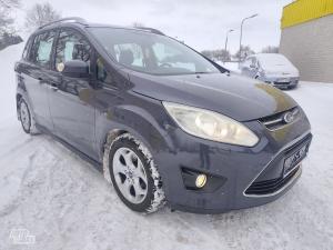 Grey Ford Grand C-MAX 2012 in Siauliai, with an engine capacity of 1.60 L and mileage of 252 thousand km for 3850 €, photo 7 on AUTOMOTO.COM.LV