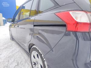 Grey Ford Grand C-MAX 2012 in Siauliai, with an engine capacity of 1.60 L and mileage of 252 thousand km for 3850 €, photo 10 on AUTOMOTO.COM.LV