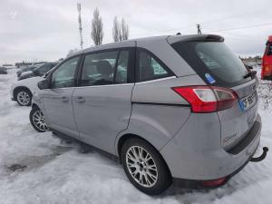 Grey Ford Grand C-MAX 2012 in Taurage, with an engine capacity of 1.60 L and mileage of 270 thousand km for 2750 €, photo 4 on AUTOMOTO.COM.LV
