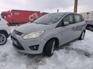 Grey Ford Grand C-MAX 2012 in Taurage, with an engine capacity of 1.60 L and mileage of 270 thousand km for 2750 €, photo 14 on AUTOMOTO.COM.LV
