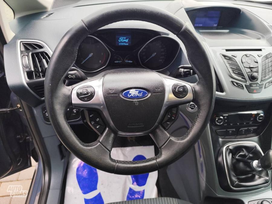 Pelēks Ford Grand C-MAX 2012 Šauļi, ar dzinēja tilpumu 2.00 L un nobraukumu 270 tūkst. km par 4550 €, foto 10 vietnē AUTOMOTO.COM.LV