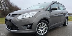 Grey Ford Grand C-MAX 2014 in Siauliai, with an engine capacity of 1.00 L and mileage of 150 thousand km for 3990 €, photo  on AUTOMOTO.COM.LV