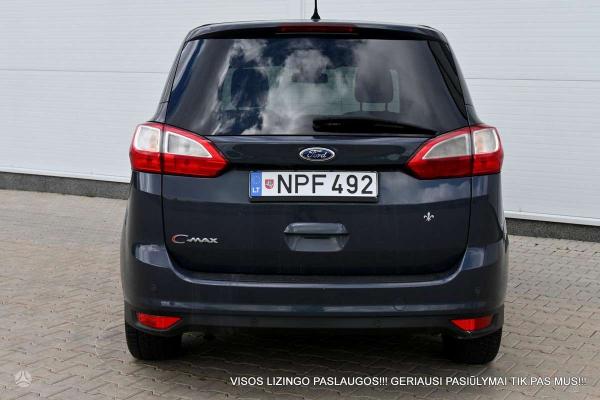 Pelēks Ford Grand C-MAX 2014 Kretinga, ar dzinēja tilpumu 1.60 L un nobraukumu 186 tūkst. km par 4399 €, foto 8 vietnē AUTOMOTO.COM.LV