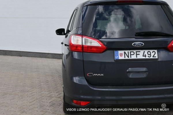 Pelēks Ford Grand C-MAX 2014 Kretinga, ar dzinēja tilpumu 1.60 L un nobraukumu 186 tūkst. km par 4399 €, foto 10 vietnē AUTOMOTO.COM.LV