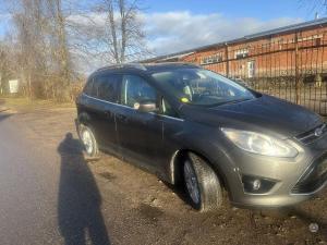 Grey Ford Grand C-MAX 2015 in Ukmerge, with an engine capacity of 0.00 L and mileage of 205 thousand km for 4550 €, photo 2 on AUTOMOTO.COM.LV