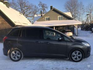 Grey Ford Grand C-MAX 2015 in Ignalina, with an engine capacity of 1.00 L and mileage of 144 thousand km for 3650 €, photo 3 on AUTOMOTO.COM.LV