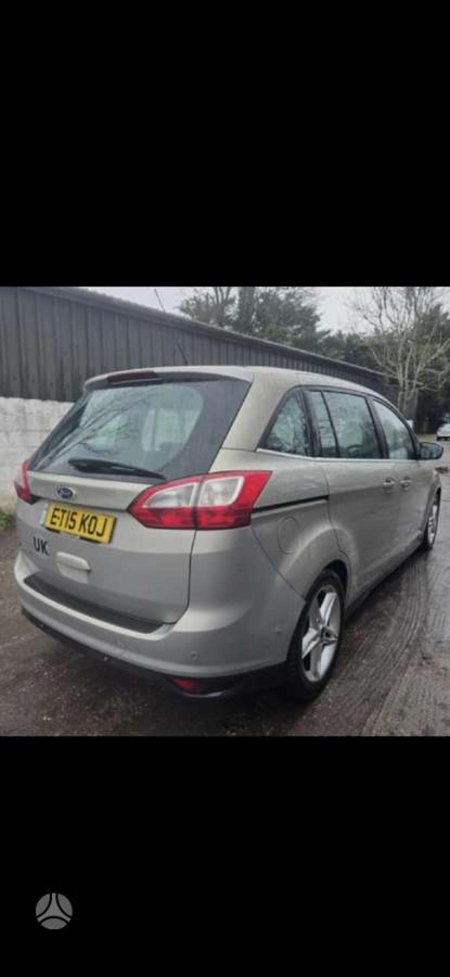 Pelēks Ford Grand C-MAX 2015 Šauļi, ar dzinēja tilpumu 2.00 L un nobraukumu 166 tūkst. km par 3499 €, foto 6 vietnē AUTOMOTO.COM.LV