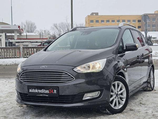 Grey Ford Grand C-MAX 2016 in Siauliai, with an engine capacity of 1.00 L and mileage of 100 thousand km for 5950 €, photo 3 on AUTOMOTO.COM.LV