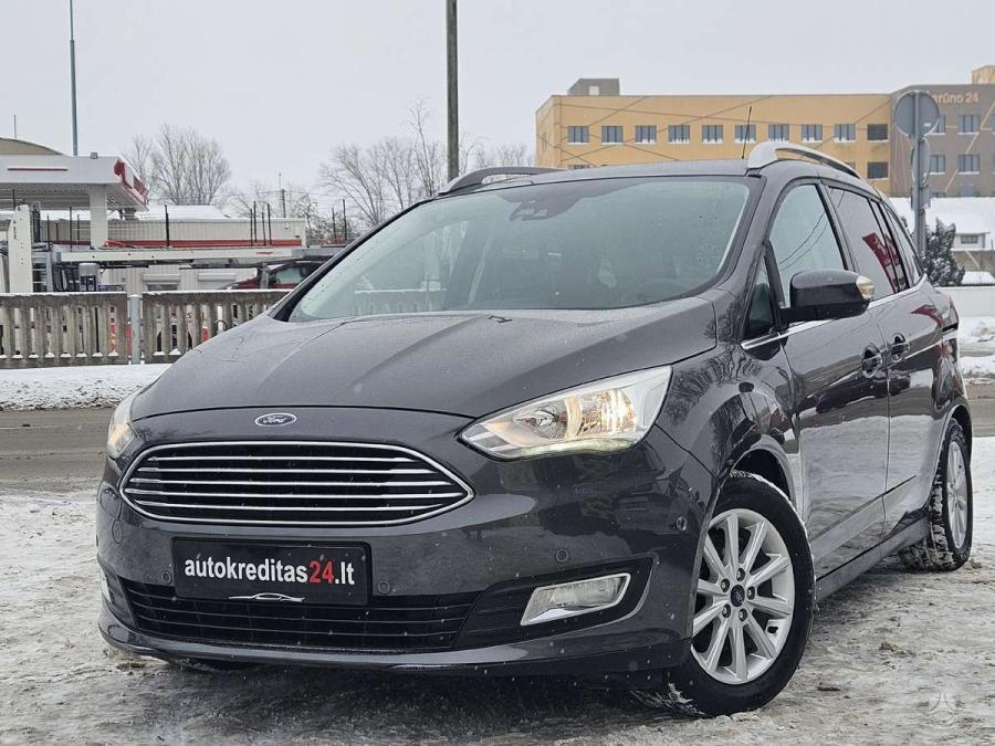 Pelēks Ford Grand C-MAX 2016 Šauļi, ar dzinēja tilpumu 1.00 L un nobraukumu 100 tūkst. km par 5950 €, foto 3 vietnē AUTOMOTO.COM.LV
