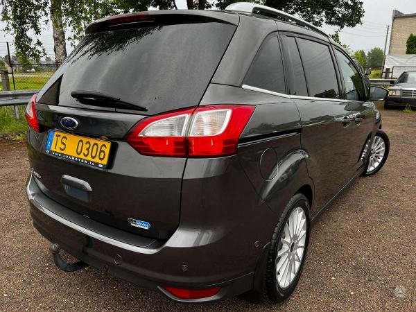 Pelēks Ford Grand C-MAX 2016 Raseiniai, ar dzinēja tilpumu 2.00 L un nobraukumu 217 tūkst. km par 6750 €, foto 4 vietnē AUTOMOTO.COM.LV