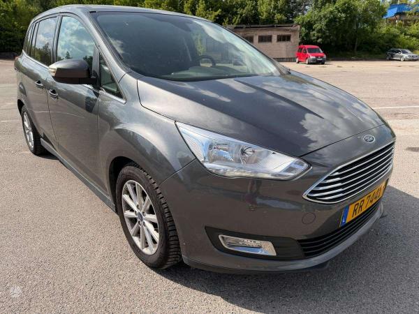Pelēks Ford Grand C-MAX 2016 Raseiniai, ar dzinēja tilpumu 1.50 L un nobraukumu 191 tūkst. km par 5300 €, foto 8 vietnē AUTOMOTO.COM.LV