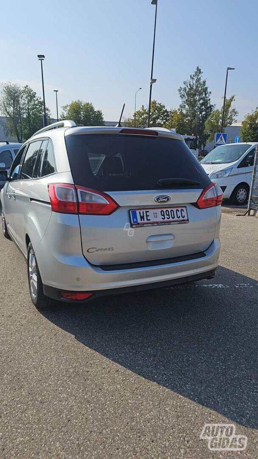 Pelēks Ford Grand C-MAX 2017 Kauņa, ar dzinēja tilpumu 1.50 L un nobraukumu 180 tūkst. km par 5700 €, foto 11 vietnē AUTOMOTO.COM.LV