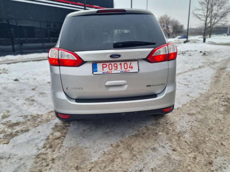 Pelēks Ford Grand C-MAX 2018 Kauņa, ar dzinēja tilpumu 1.50 L un nobraukumu 165 tūkst. km par 6500 €, foto 6 vietnē AUTOMOTO.COM.LV