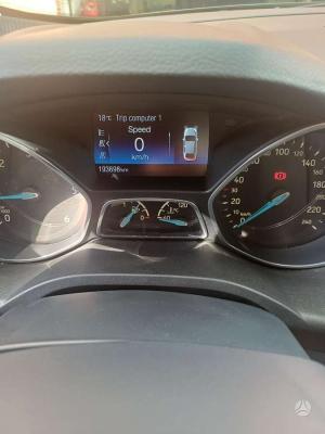 Grey Ford Grand C-MAX 2018 in Kaunas, with an engine capacity of 1.50 L and mileage of 193 thousand km for 5300 €, photo 6 on AUTOMOTO.COM.LV