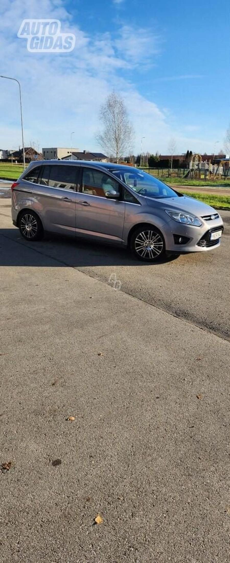Pelēks Ford Grand C-MAX 2010 Kaišiadorys, ar dzinēja tilpumu 1.60 L un nobraukumu 316 tūkst. km par 3500 €, foto 9 vietnē AUTOMOTO.COM.LV