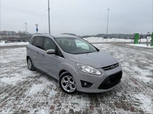 Grey Ford Grand C-MAX 2012 in Vilnius, with an engine capacity of 2.00 L and mileage of 325 thousand km for 3500 €, photo  on AUTOMOTO.COM.LV