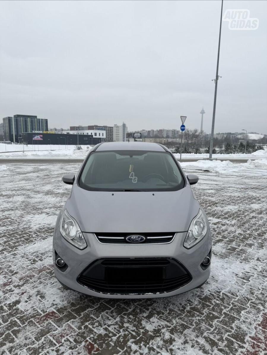Grey Ford Grand C-MAX 2012 in Vilnius, with an engine capacity of 2.00 L and mileage of 325 thousand km for 3500 €, photo 2 on AUTOMOTO.COM.LV