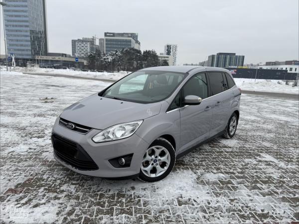 Pelēks Ford Grand C-MAX 2012 Viļņa, ar dzinēja tilpumu 2.00 L un nobraukumu 325 tūkst. km par 3500 €, foto 3 vietnē AUTOMOTO.COM.LV