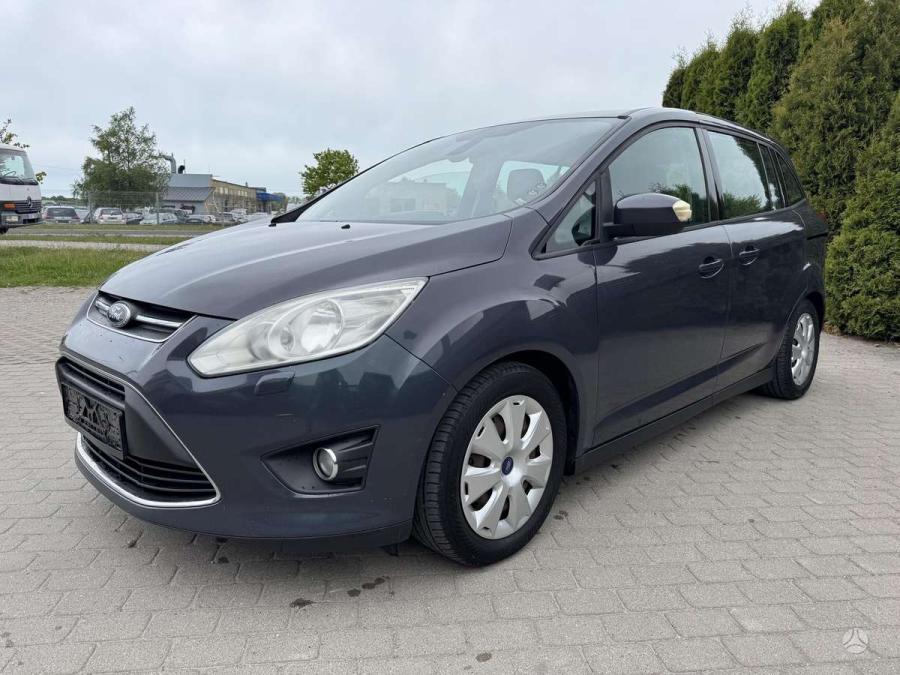 Grey Ford Grand C-MAX 2012 in Kretinga, with an engine capacity of 1.56 L and mileage of 325 thousand km for 2995 €, photo 6 on AUTOMOTO.COM.LV