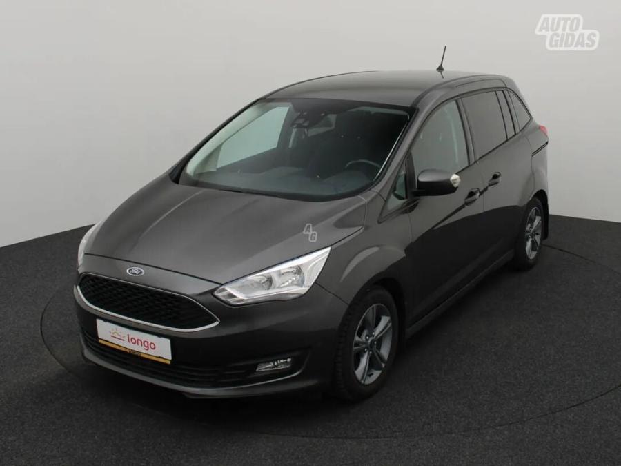 Pelēks Ford Grand C-MAX 2019 Viļņa, ar dzinēja tilpumu 1.00 L un nobraukumu 192 tūkst. km par 7699 €, foto 1 vietnē AUTOMOTO.COM.LV