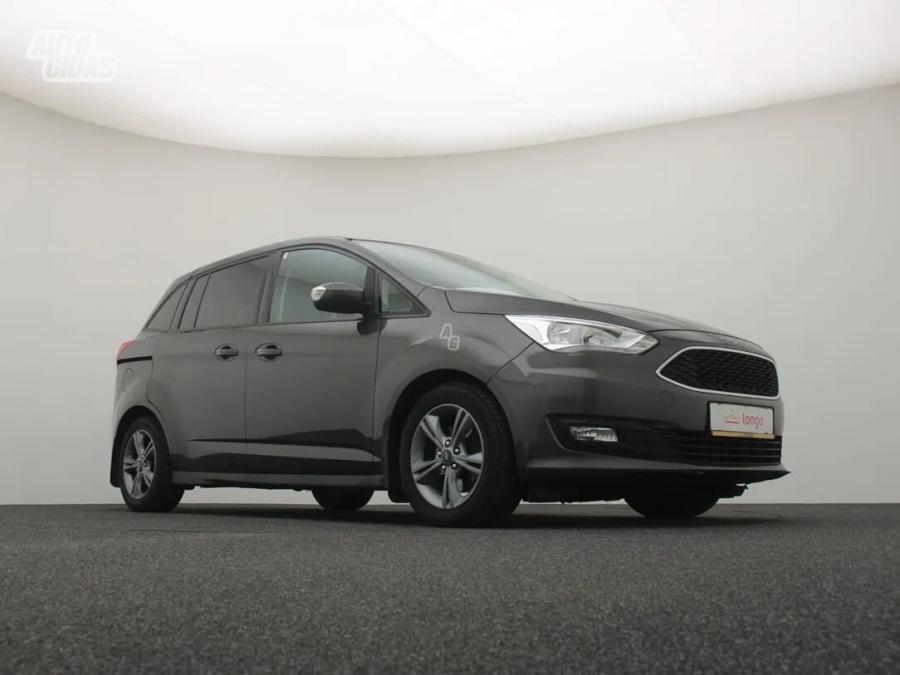 Grey Ford Grand C-MAX 2019 in Vilnius, with an engine capacity of 1.00 L and mileage of 192 thousand km for 7699 €, photo 11 on AUTOMOTO.COM.LV