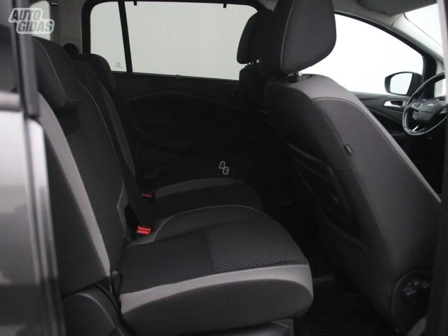Grey Ford Grand C-MAX 2019 in Vilnius, with an engine capacity of 1.00 L and mileage of 192 thousand km for 7699 €, photo 15 on AUTOMOTO.COM.LV