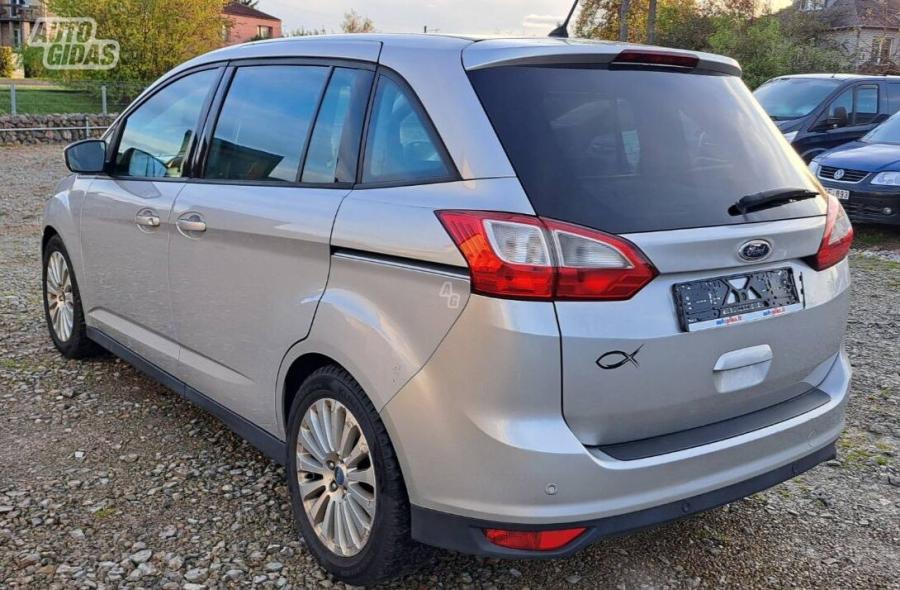 Ford Grand C-MAX 2014 in Birzai, with an engine capacity of 1.60 L and mileage of 234 thousand km for 3950 €, photo 3 on AUTOMOTO.COM.LV