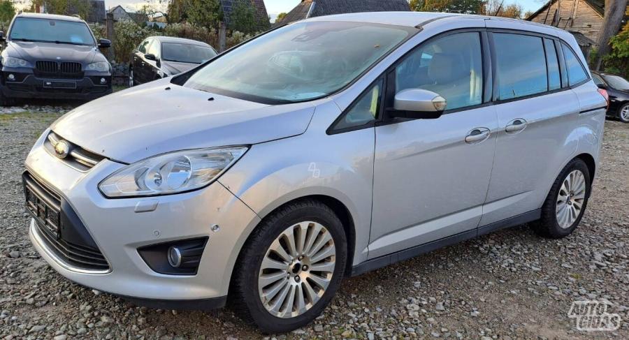 Ford Grand C-MAX 2014 in Birzai, with an engine capacity of 1.60 L and mileage of 234 thousand km for 3950 €, photo 10 on AUTOMOTO.COM.LV