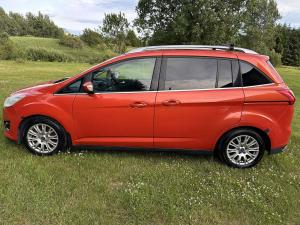 Sarkans Ford Grand C-MAX 2011 Raseiniai, ar dzinēja tilpumu 1.56 L un nobraukumu 259 tūkst. km par 2500 €, foto 3 vietnē AUTOMOTO.COM.LV