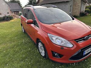 Sarkans Ford Grand C-MAX 2011 Raseiniai, ar dzinēja tilpumu 1.56 L un nobraukumu 259 tūkst. km par 2500 €, foto 5 vietnē AUTOMOTO.COM.LV