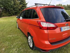 Sarkans Ford Grand C-MAX 2011 Raseiniai, ar dzinēja tilpumu 1.56 L un nobraukumu 259 tūkst. km par 2500 €, foto 9 vietnē AUTOMOTO.COM.LV