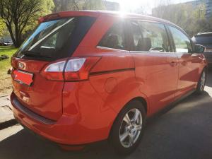 Sarkans Ford Grand C-MAX 2011 Viļņa, ar dzinēja tilpumu 1.56 L un nobraukumu 159 tūkst. km par 4950 €, foto 21 vietnē AUTOMOTO.COM.LV