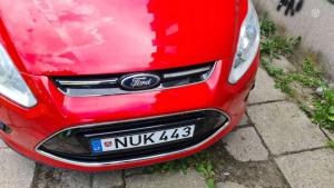 Sarkans Ford Grand C-MAX 2012 Viļņa, ar dzinēja tilpumu 1.60 L un nobraukumu 159 tūkst. km par 4850 €, foto 3 vietnē AUTOMOTO.COM.LV