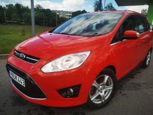 Sarkans Ford Grand C-MAX 2012 Viļņa, ar dzinēja tilpumu 1.60 L un nobraukumu 159 tūkst. km par 4850 €, foto  vietnē AUTOMOTO.COM.LV