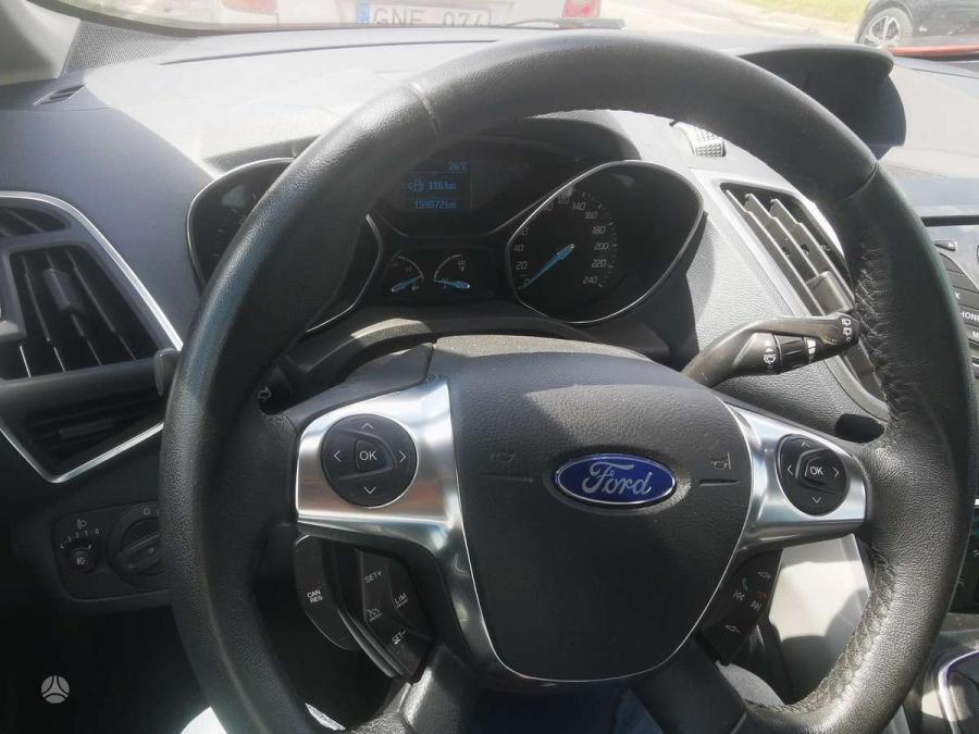 Sarkans Ford Grand C-MAX 2012 Viļņa, ar dzinēja tilpumu 1.60 L un nobraukumu 159 tūkst. km par 4850 €, foto 13 vietnē AUTOMOTO.COM.LV