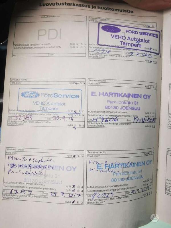 Красный Форд Гранд С-макс 2012 в Вильнюс, объемом двигателя 1.60 л и пробегом 159 тыс. км за 4850 €, фото 7 на AUTOMOTO.COM.LV