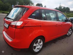 Red Ford Grand C-MAX 2012 in Vilnius, with an engine capacity of 1.60 L and mileage of 159 thousand km for 4850 €, photo 26 on AUTOMOTO.COM.LV