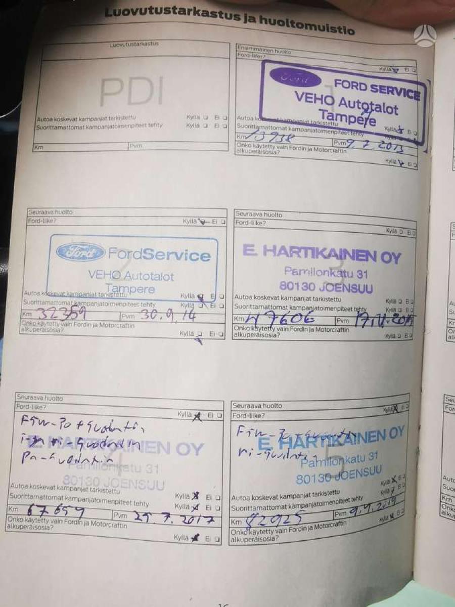 Красный Форд Гранд С-макс 2012 в Вильнюс, объемом двигателя 1.56 л и пробегом 159 тыс. км за 4880 €, фото 18 на AUTOMOTO.COM.LV