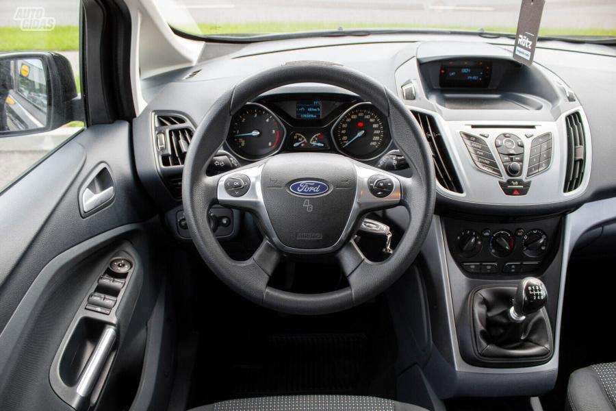 Ford Grand C-MAX 2013 in Kaunas, with an engine capacity of 1.60 L and mileage of 178 thousand km for 4200 €, photo 11 on AUTOMOTO.COM.LV