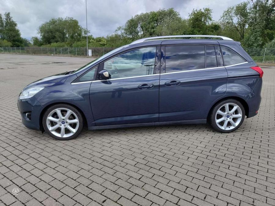 Violets Ford Grand C-MAX 2012 Marijampole, ar dzinēja tilpumu 2.00 L un nobraukumu 270 tūkst. km par 3900 €, foto 4 vietnē AUTOMOTO.COM.LV