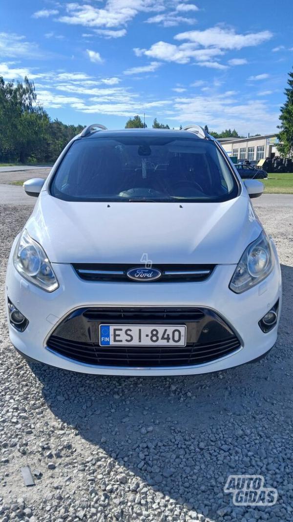 White Ford Grand C-MAX 2011 in Radviliskis, with an engine capacity of 2.00 L and mileage of 256 thousand km for 3950 €, photo 1 on AUTOMOTO.COM.LV