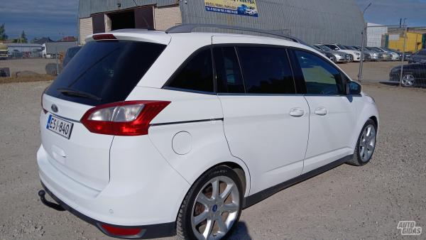White Ford Grand C-MAX 2011 in Radviliskis, with an engine capacity of 2.00 L and mileage of 256 thousand km for 3950 €, photo 6 on AUTOMOTO.COM.LV