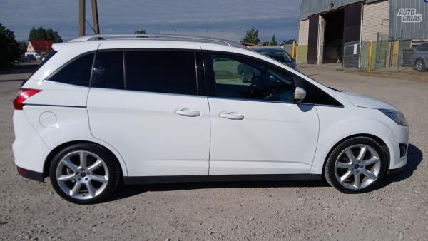 White Ford Grand C-MAX 2011 in Radviliskis, with an engine capacity of 2.00 L and mileage of 256 thousand km for 3950 €, photo 7 on AUTOMOTO.COM.LV