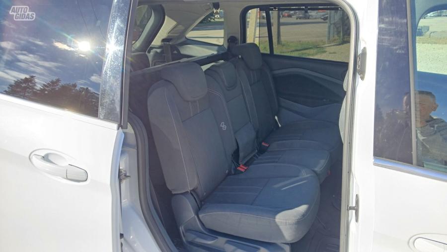 White Ford Grand C-MAX 2011 in Radviliskis, with an engine capacity of 2.00 L and mileage of 256 thousand km for 3950 €, photo 13 on AUTOMOTO.COM.LV