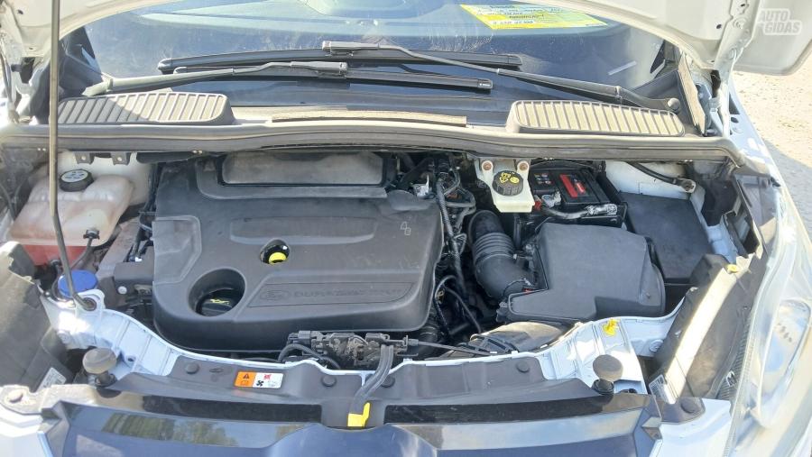 White Ford Grand C-MAX 2011 in Radviliskis, with an engine capacity of 2.00 L and mileage of 256 thousand km for 3950 €, photo 16 on AUTOMOTO.COM.LV