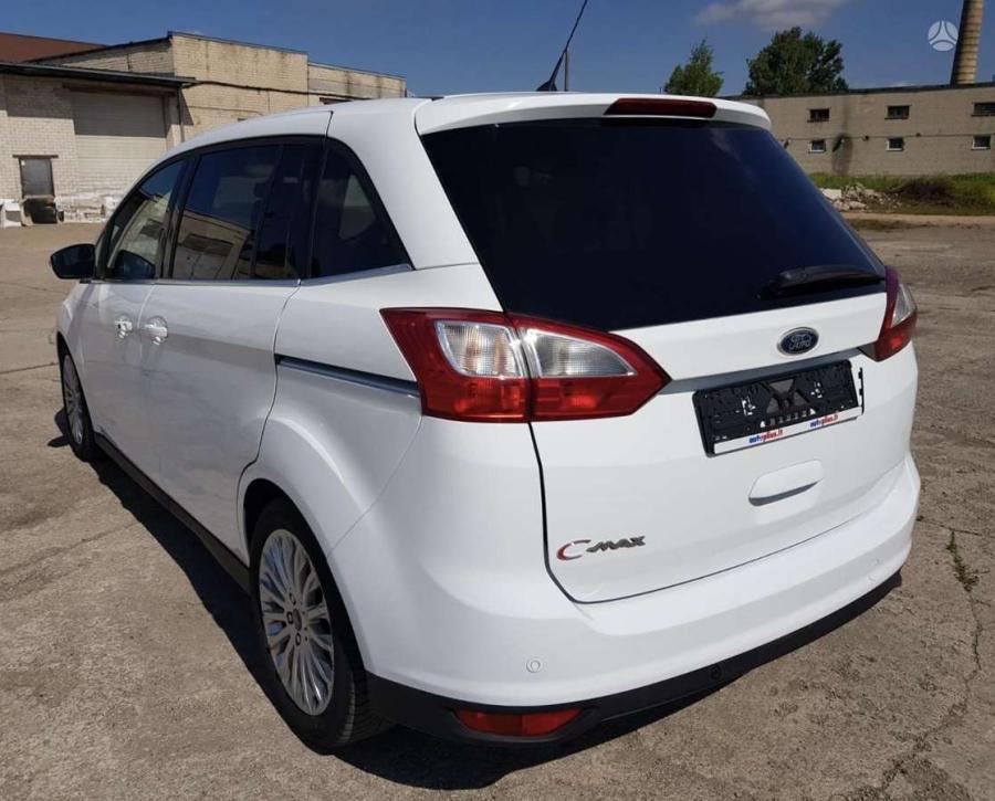 Balts Ford Grand C-MAX 2011 Šauļi, ar dzinēja tilpumu 1.56 L un nobraukumu 227 tūkst. km par 3950 €, foto 8 vietnē AUTOMOTO.COM.LV