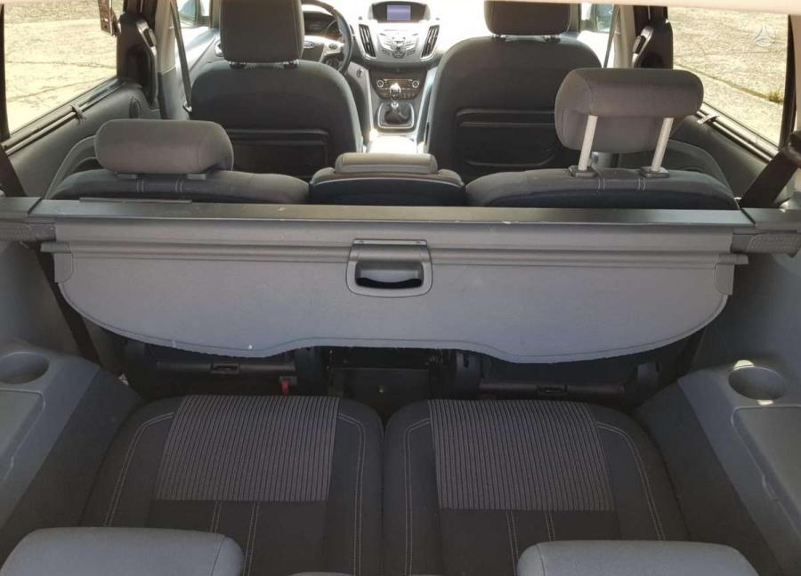 Balts Ford Grand C-MAX 2011 Šauļi, ar dzinēja tilpumu 1.56 L un nobraukumu 227 tūkst. km par 3950 €, foto 13 vietnē AUTOMOTO.COM.LV