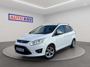 Balts Ford Grand C-MAX 2014 Klaipėda, ar dzinēja tilpumu 1.00 L un nobraukumu 116 tūkst. km par 5499 €, foto  vietnē AUTOMOTO.COM.LV