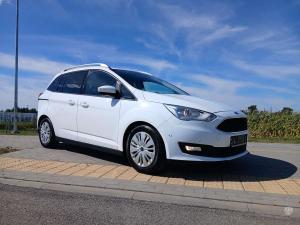 White Ford Grand C-MAX 2015 in Marijampole, with an engine capacity of 1.00 L and mileage of 129 thousand km for 5450 €, photo  on AUTOMOTO.COM.LV